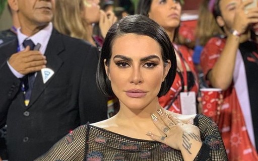 Na Sapucaí, Cleo homenageia Orlando Morais: "Pai, você é perfeito de ...