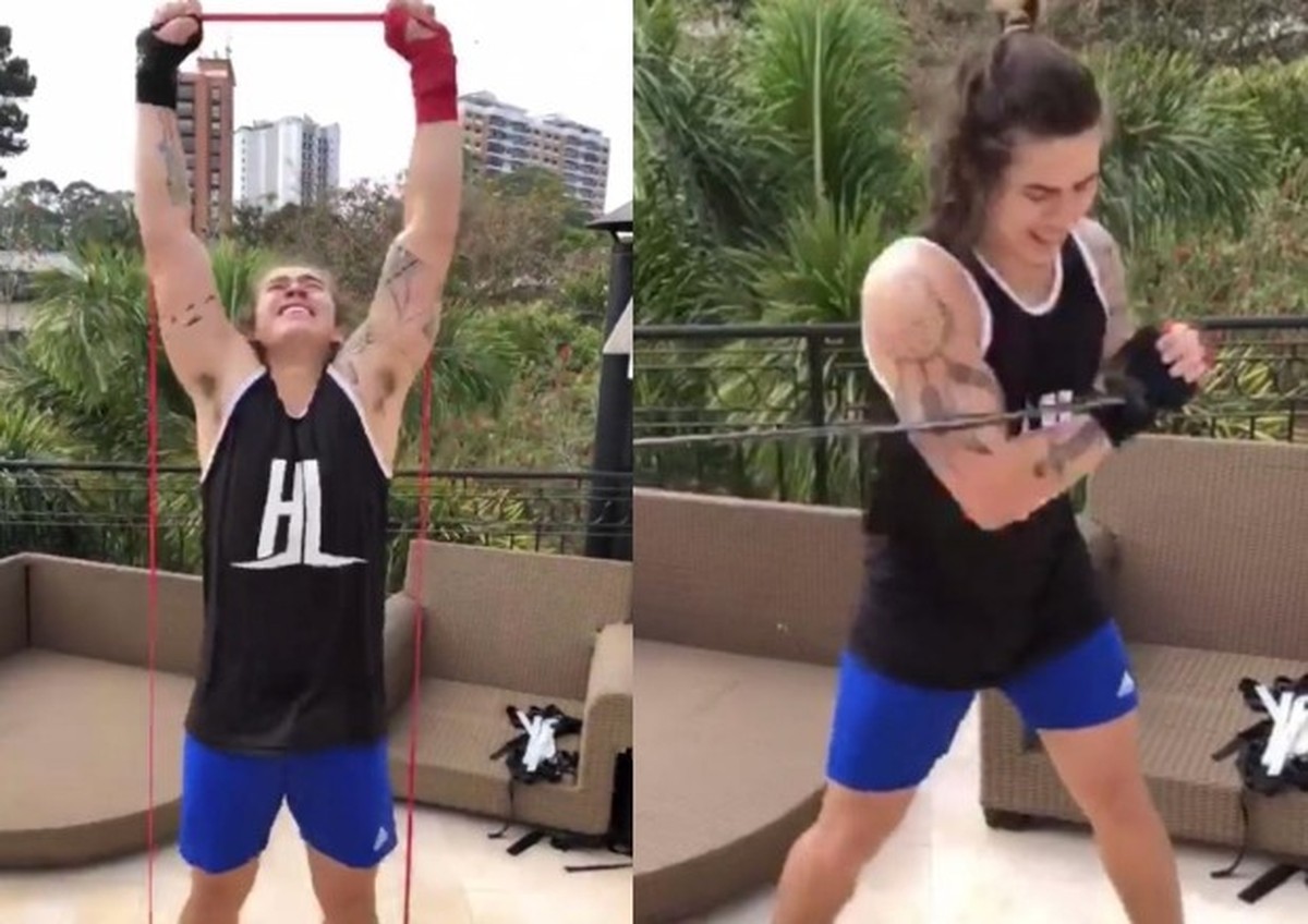Whindersson Nunes treina pesado para manter a forma em novo momento ...