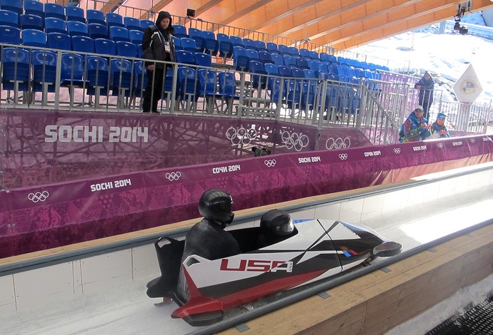 Brasileiros do bobsled conhecem pista de Sochi: ‘Tem que ter atenção ...