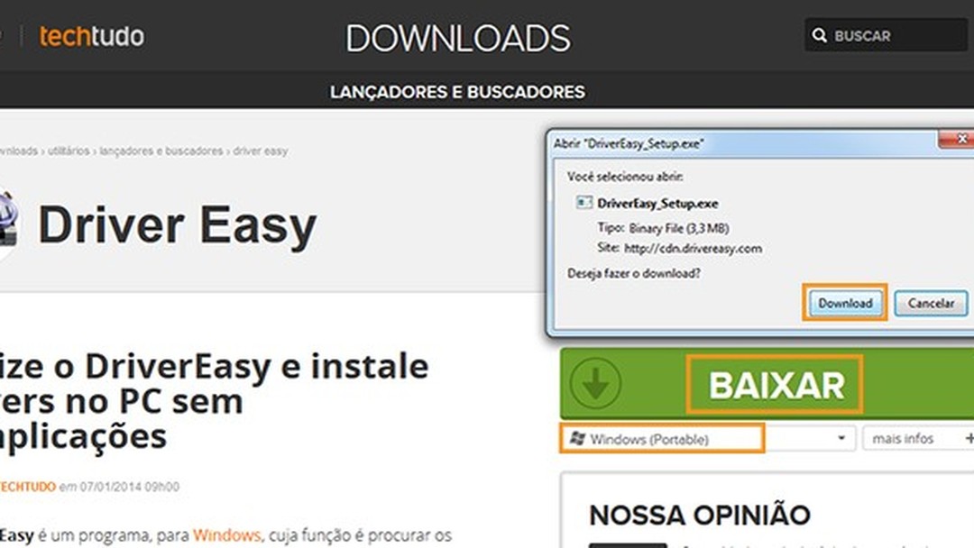 Driver Easy | Software | TechTudo