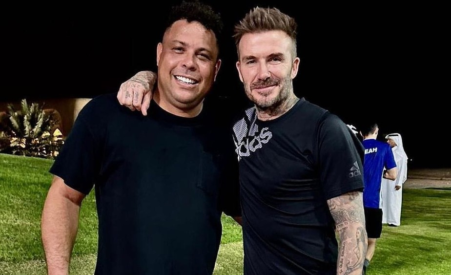 Ronaldo Fenômeno e David Beckham jogam Padel juntos | Celebridades | Vogue