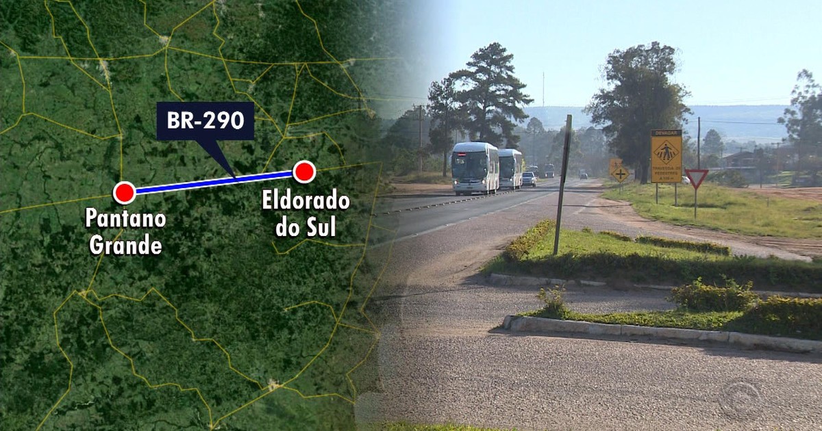 G1 - Obras de duplicação da BR-290 são retomadas no Rio Grande do Sul ...