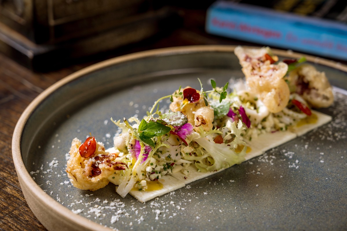 Receita de lula crocante com tartar de palmito é leve e cheia de sabor ...