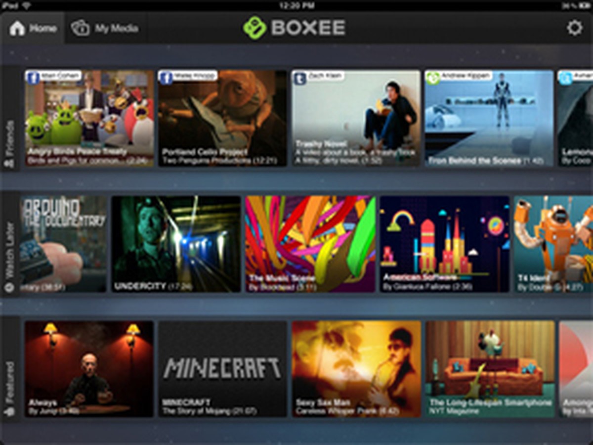 Boxee lança app para iPad | Notícias | TechTudo
