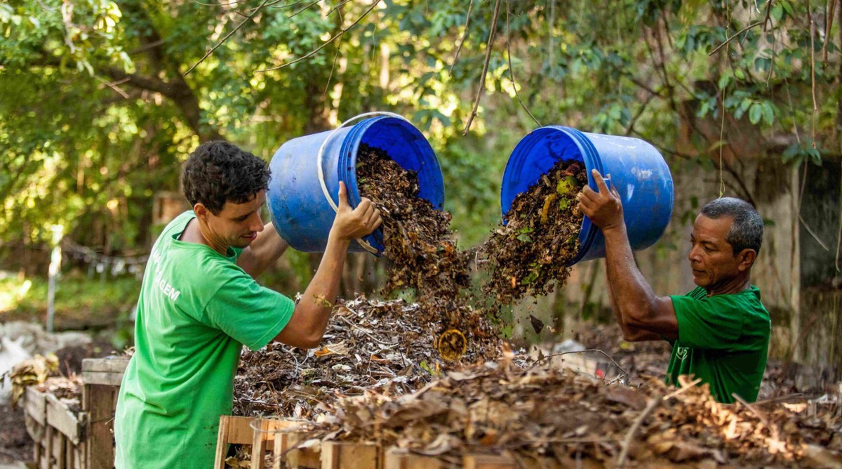 'Revolução dos baldinhos': projetos de compostagem coletiva mostram o ...