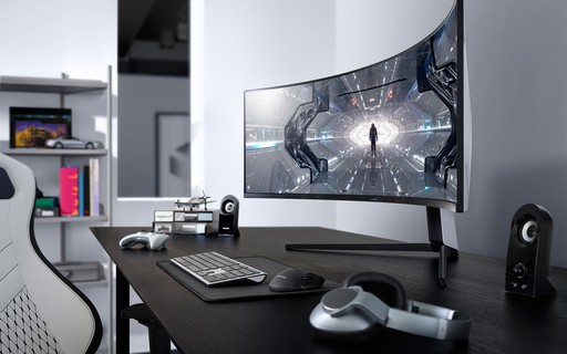 Monitor gamer super curvo da Samsung já está disponível para pré-venda ...