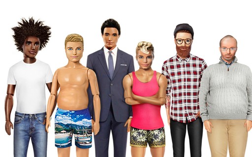 Boneco Ken ganha novas versões com visual hipster e dad body - GQ ...