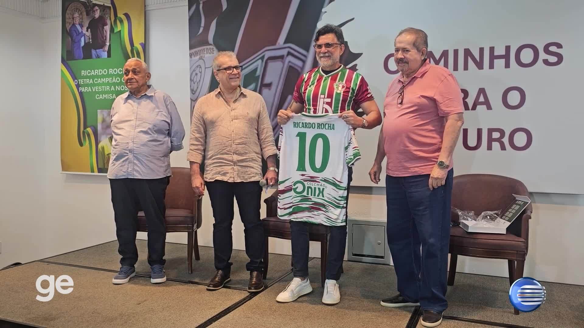 Ricardo Rocha no Fluminense-PI: ex-zagueiro da Seleção é anunciado como ...