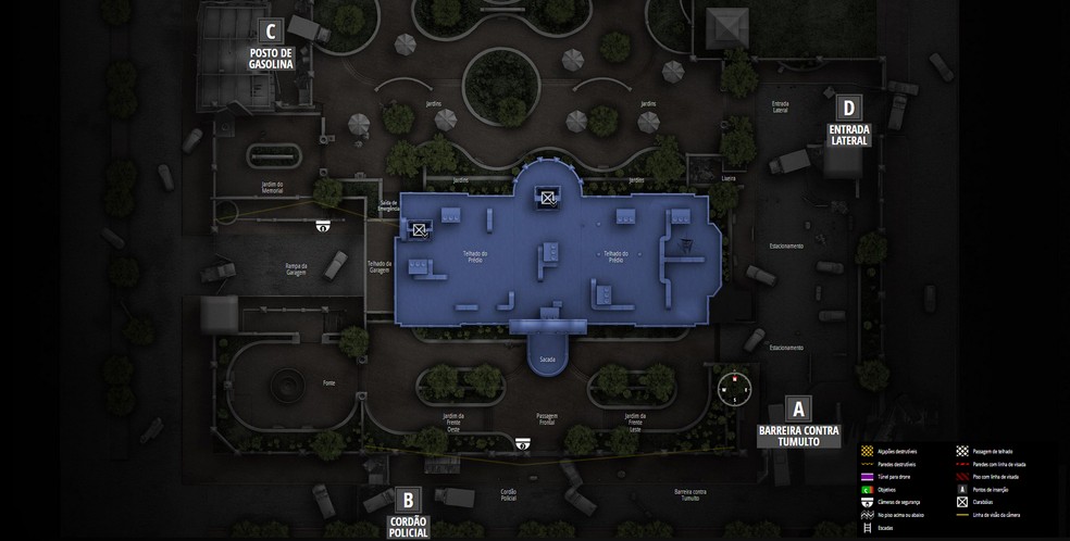 Consulado no Rainbow Six Siege: veja os lugares e pontos de referência ...