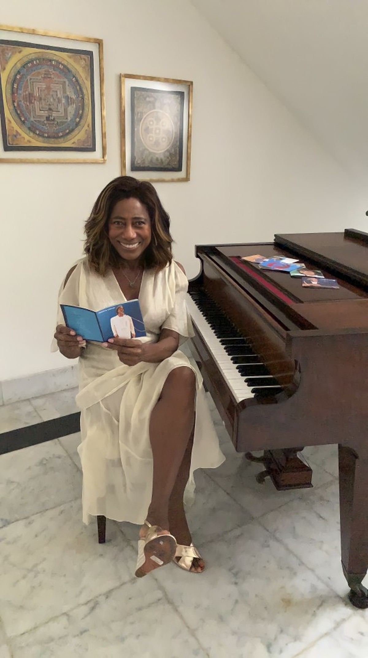 Glória Maria entrevistou Madonna, Freddie Mercury, Mick Jagger e ganhou ...