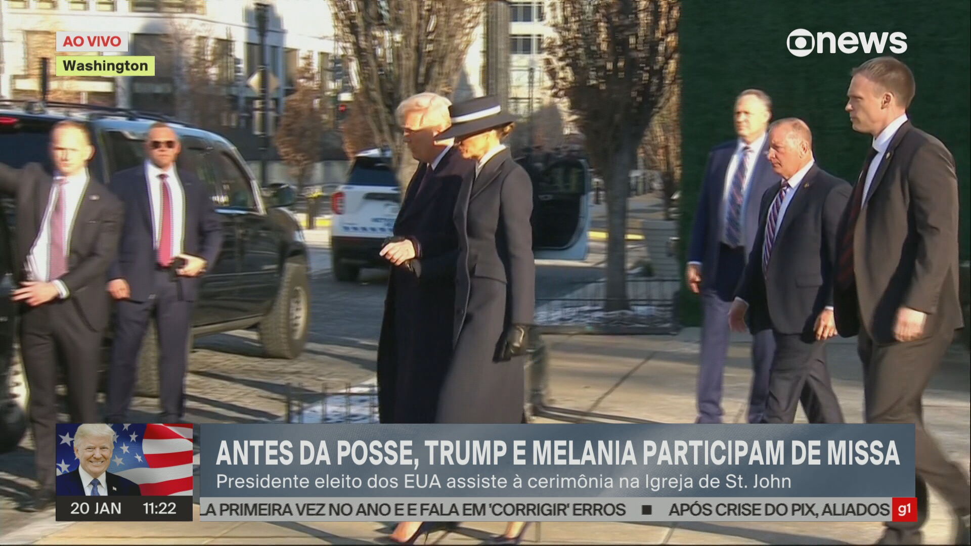 VÍDEOS: Posse de Trump | Mundo | G1