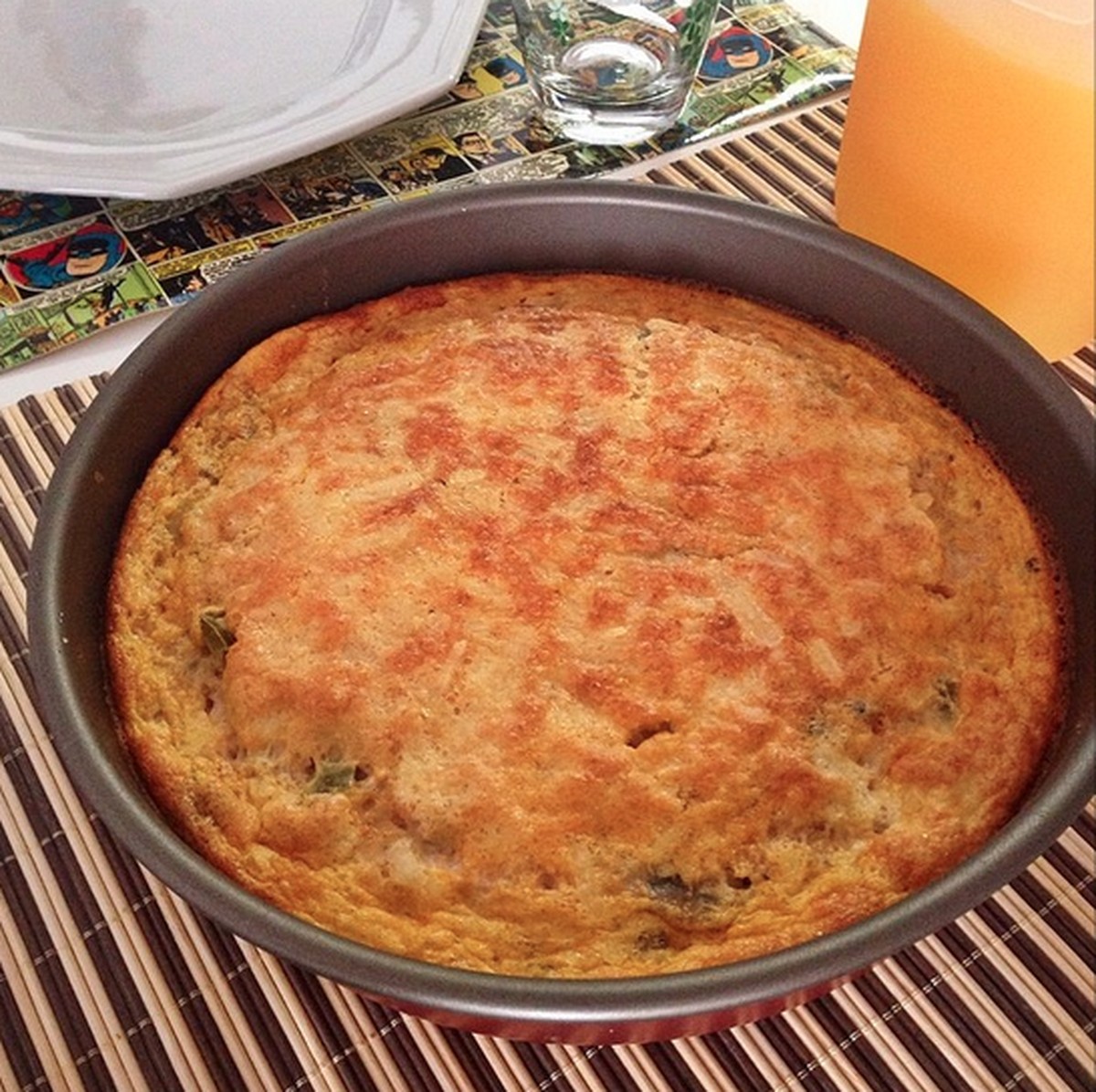 Fritada de frango light | Receitas Gshow | Gshow