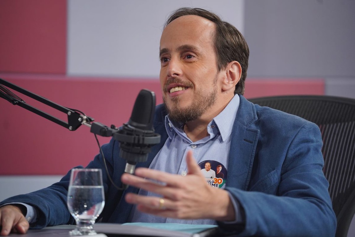 Paulo Ganime, candidato do Novo ao governo do RJ, é entrevistado pelo ...
