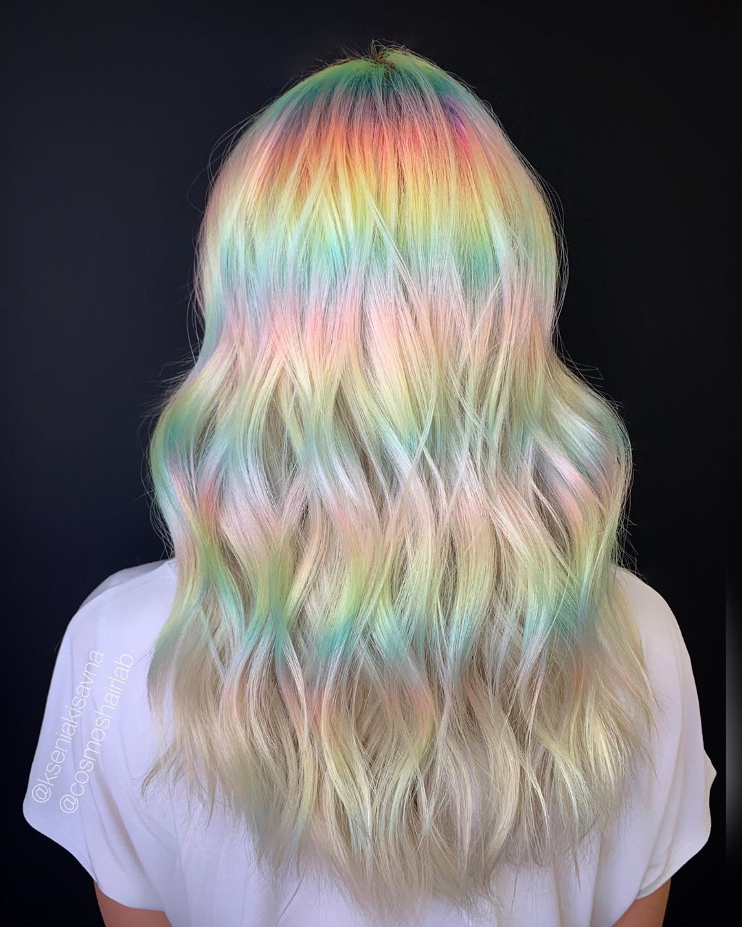 Glitch Hair é a trend de coloração mais colorida que você vai ver hoje ...