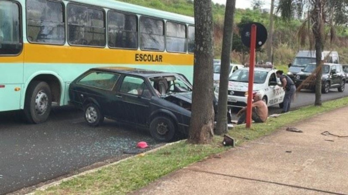 Idoso Bate Carro Contra Palmeira Em Avenida De São Carlos São Carlos