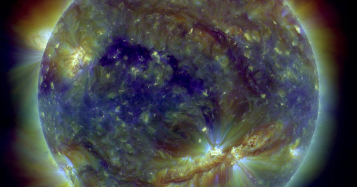 G1 - Nasa divulga foto de supermancha solar - notícias em Ciência e Saúde