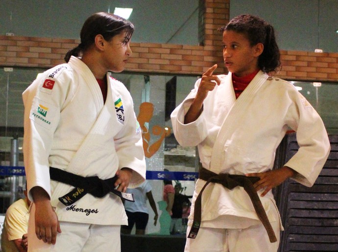 Judoca de 16 anos é "adotada" por campeã olímpica para ir à seleção
