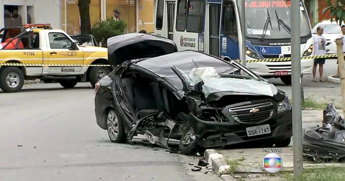 G1 - Acidente mata motorista e deixa sete pessoas feridas em São Paulo ...