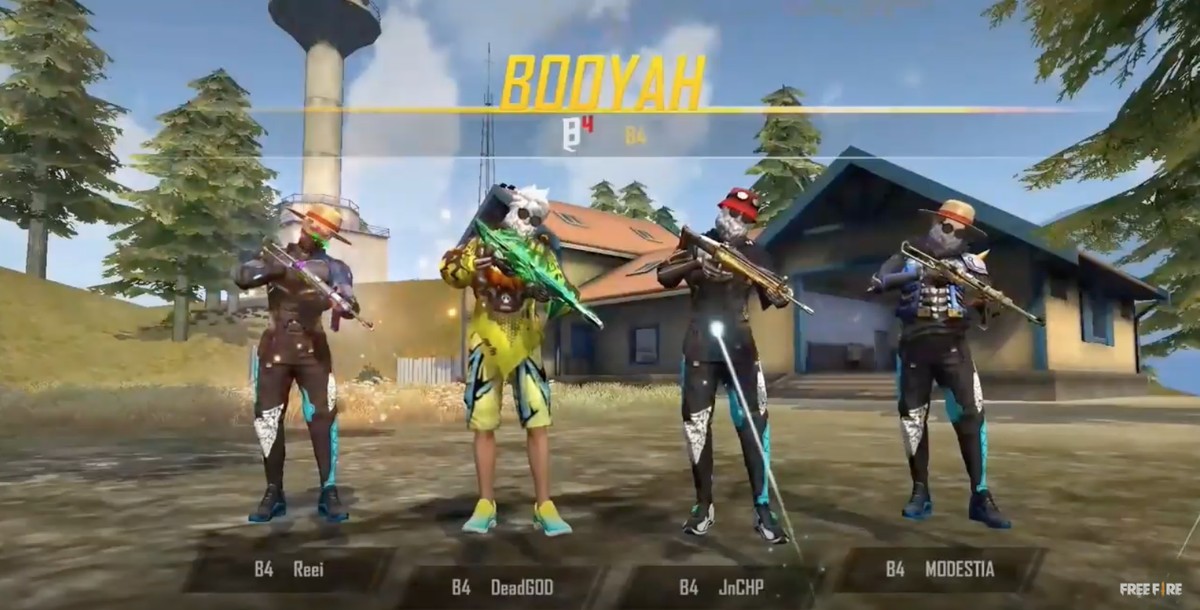 C.O.P.A. FF 2020: B4 consegue booyah e segue na liderança | free fire | ge