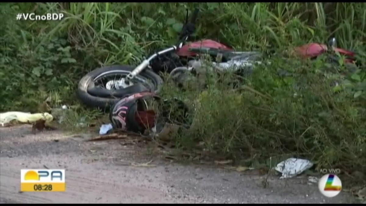 Acidente entre moto e carro deixa motociclista gravemente ferido na Estrada da Ceasa, em Belém ...