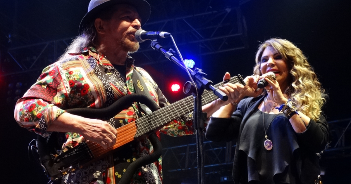 G1 - Geraldo Azevedo e Elba Ramalho fazem show no Teatro Castro Alves - notícias em Música na Bahia