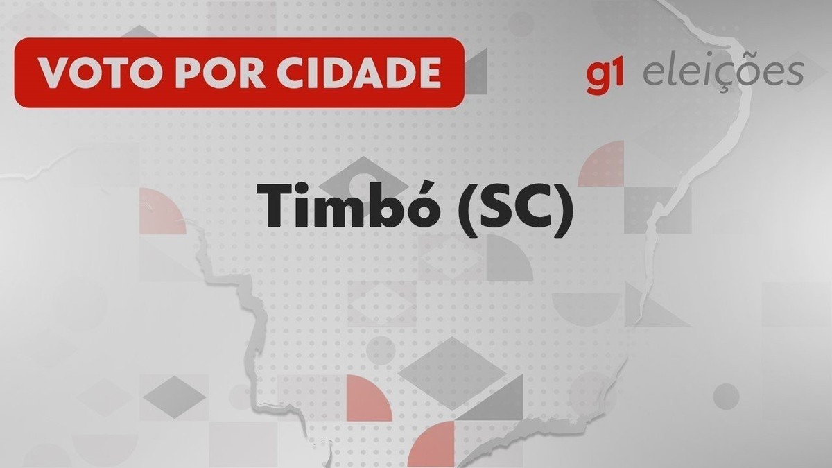 Eleições em Timbó (SC): Veja como foi a votação no 1º turno | Santa ...