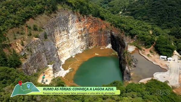 Lagoa Azul é uma opção de passeio refrescante para o verão no Paraná ...