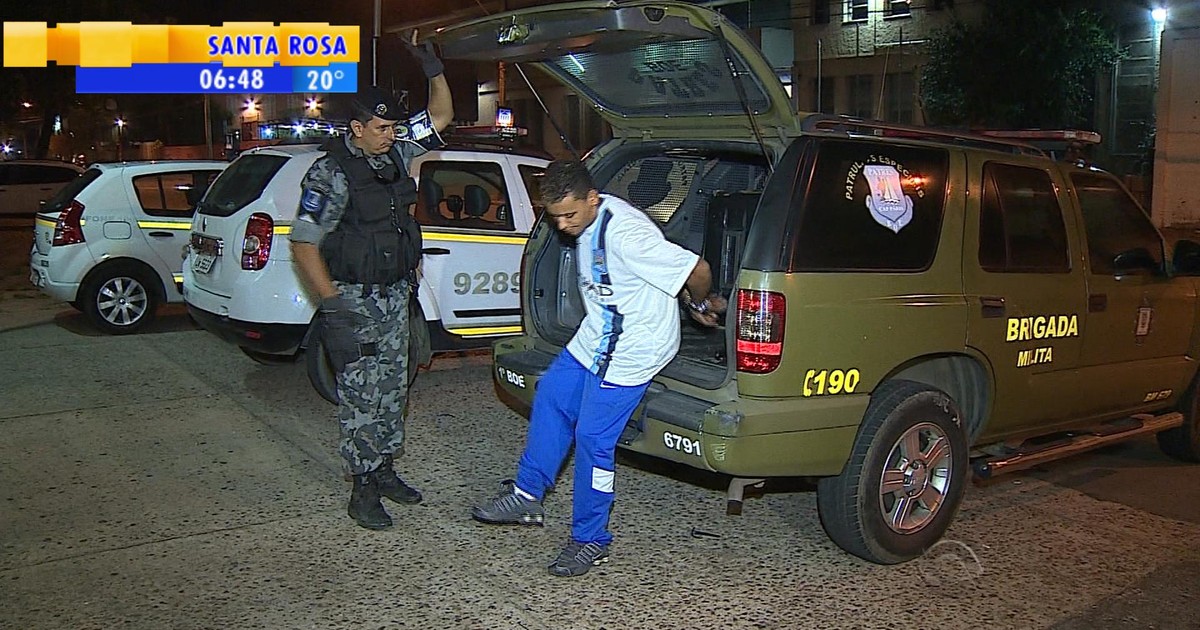 G1 Apenado Do Semiaberto é Preso Sem Tornozeleira Após Assalto No Rs