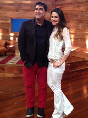 Fernanda Machado e Zeca Camargo revivem cenas clássicas do cinema ...