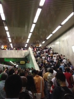 G1 - Metrô volta a funcionar em estações da Zona Sul do Rio - notícias ...