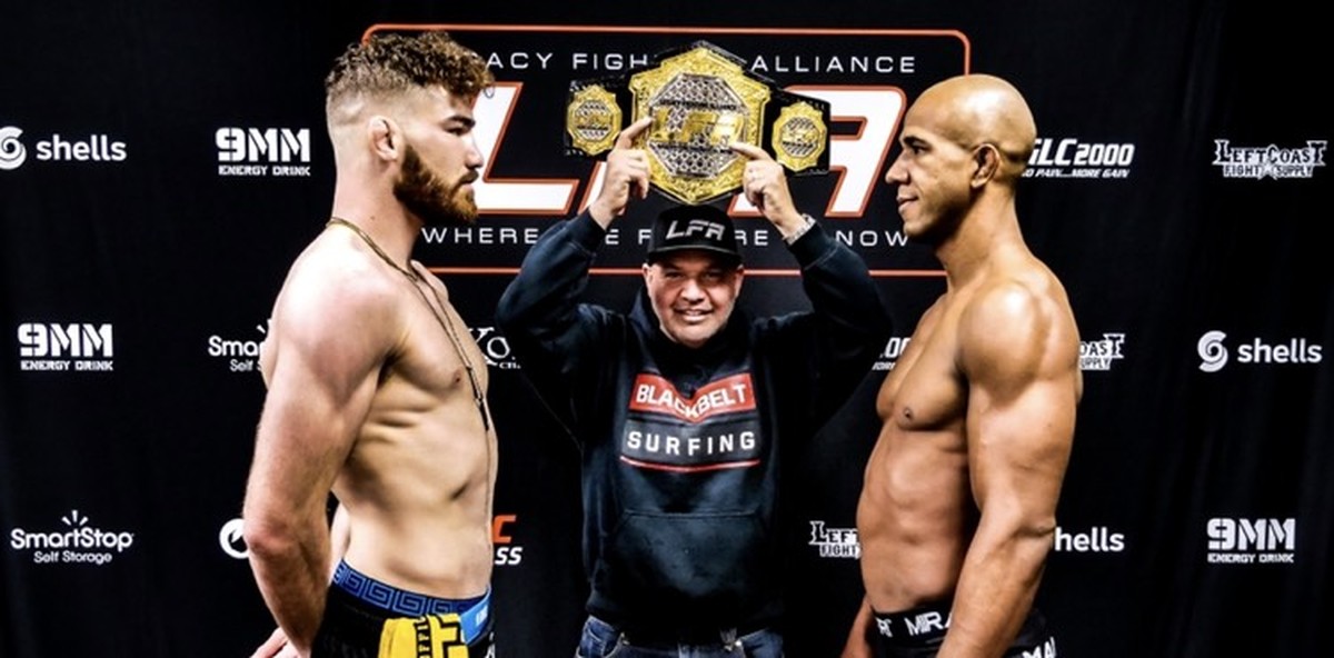 LFA 108: Gregory Robocop disputa cinturão vago dos pesos-médios na luta ...