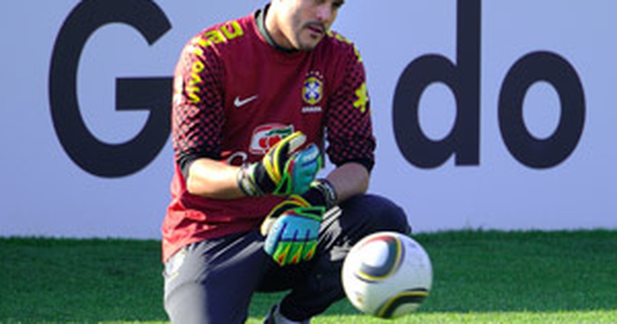 G1 - Julio Cesar guarantees he is in good shape for Brazil´s premiere ...