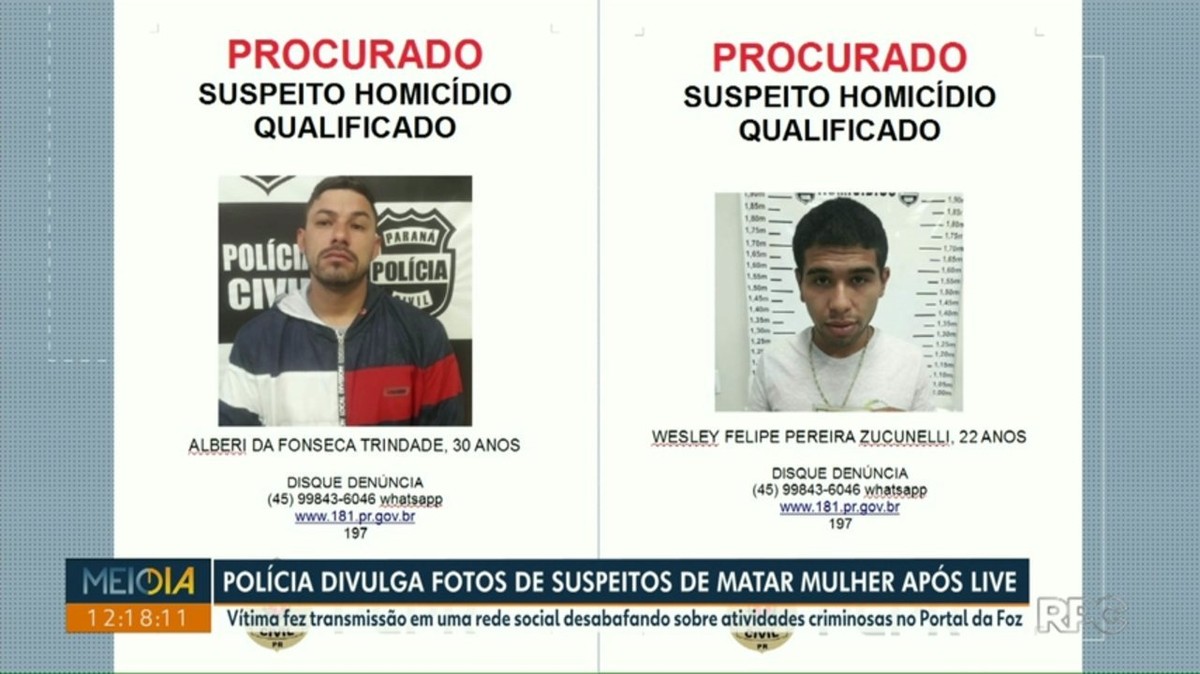 Polícia Procura Suspeitos De Matar Mulher Que Fez Live Denunciando