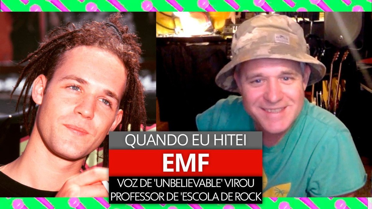 EMF, 'Unbelievable' e um vocalista 'constrangido' que virou professor ...
