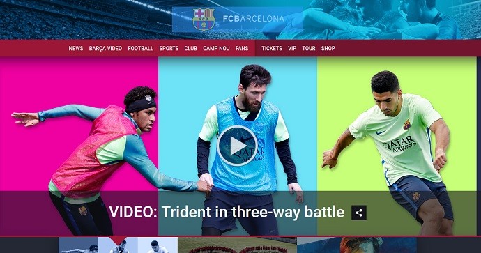 Barça divulga vídeo no qual trio MSN duela entre si em treino diferente ...