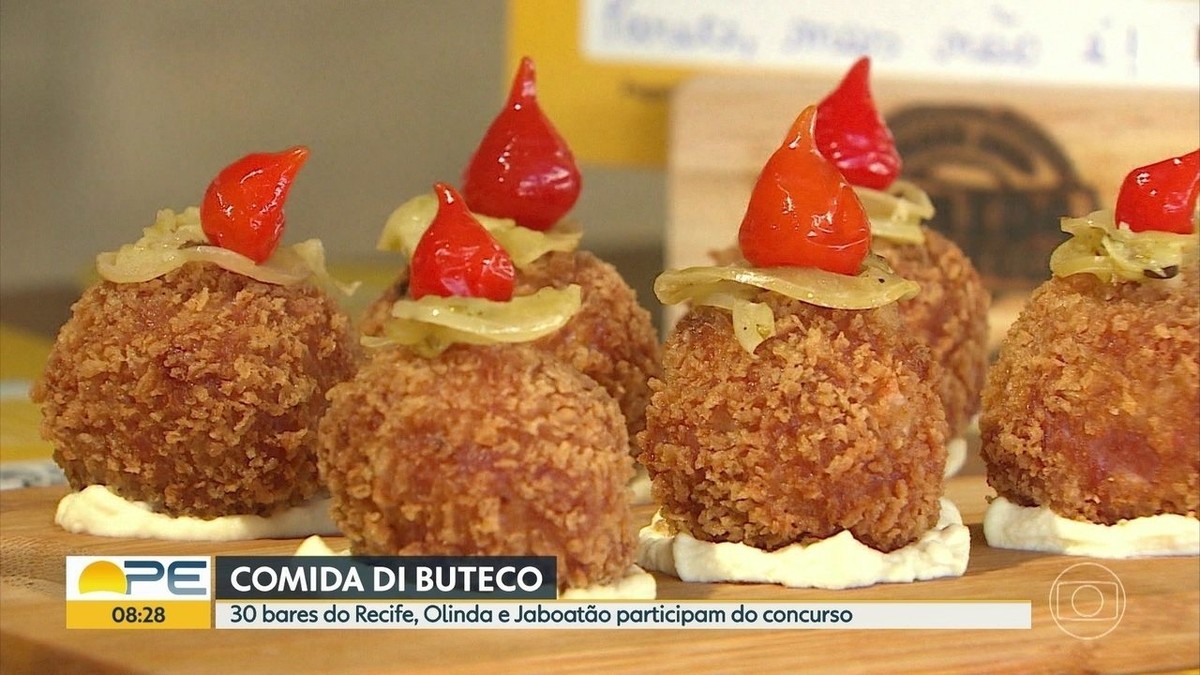 Comida di Buteco: bar em Jaboatão participa de concurso com croquetes ...