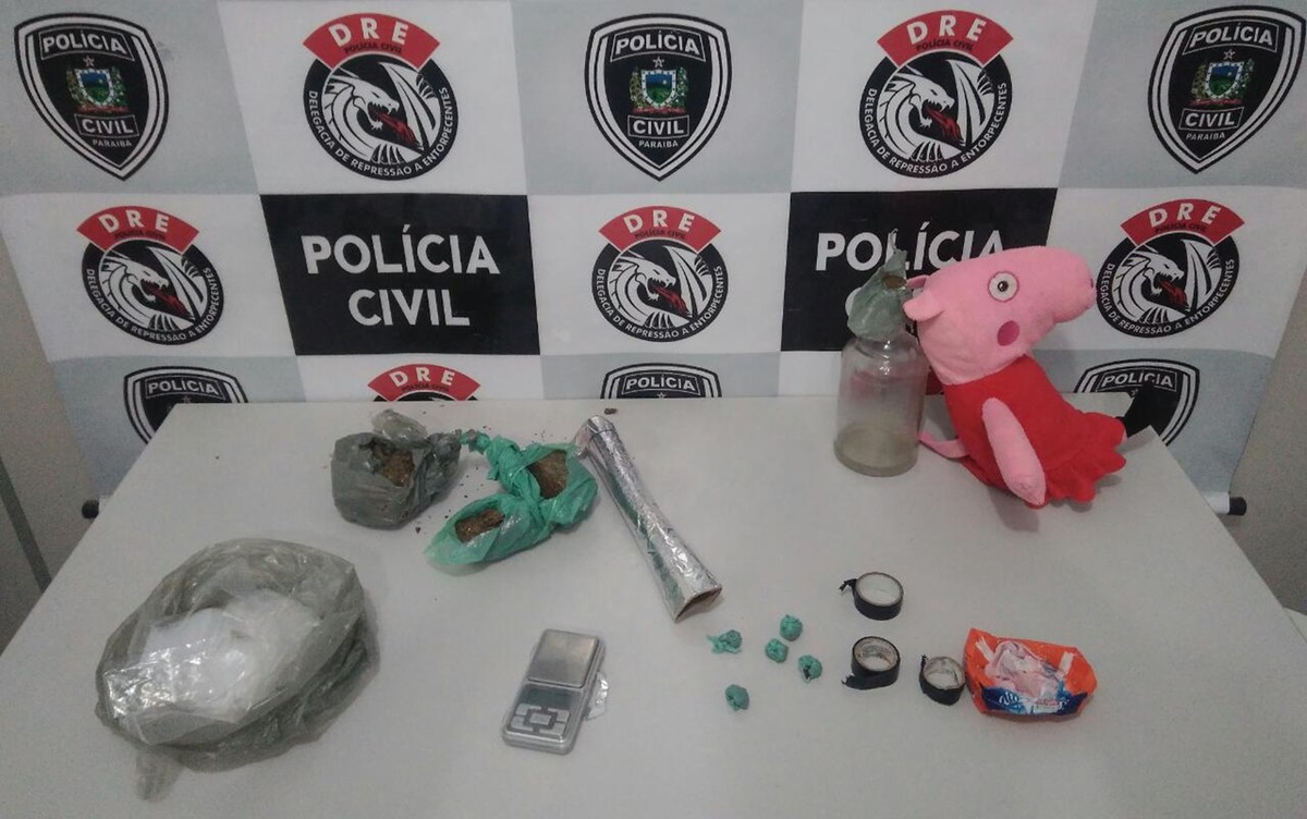 Casal é preso com droga escondida dentro de pelúcia da Peppa Pig na ...