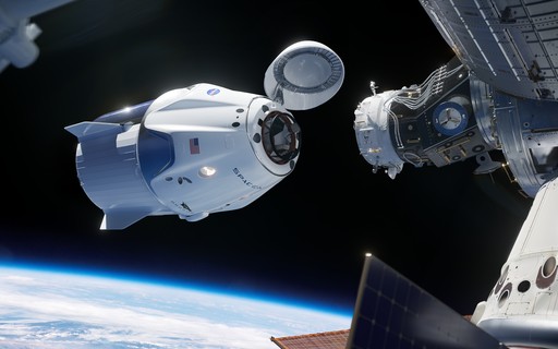 NASA mostra lançamento de nave para Estação Espacial AO VIVO; assista ...