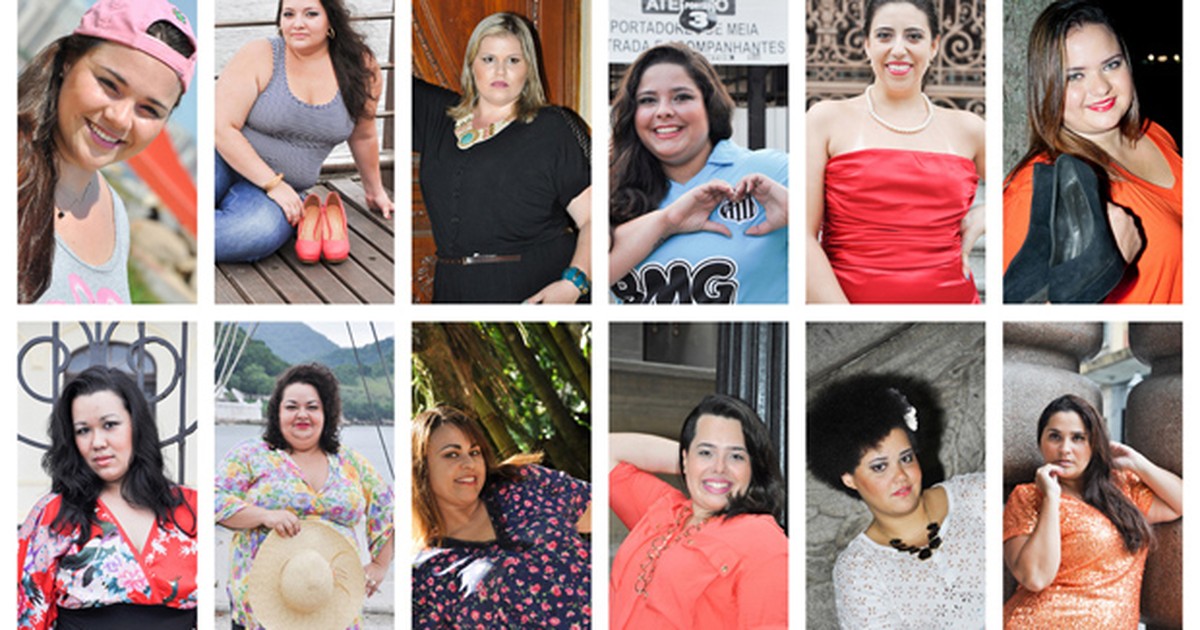 G1 - Modelos plus size posam em pontos históricos de Santos para ...