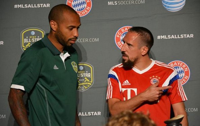 Henry aconselha crianças a mirarem Müller ou Ribéry e não Messi e CR7 ...