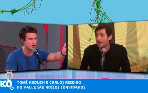 André Marinho e Tomé Abduch trocam socos ao vivo no 'Pânico' - Quem ...