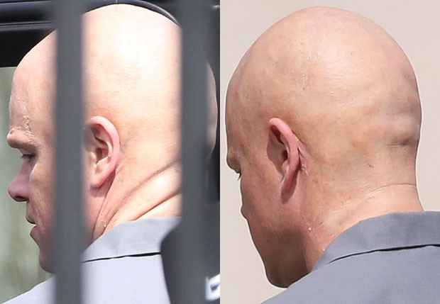 Matt Damon aparece completamente 'careca' em set de novo filme - Quem ... Matt Damon aparece completamente 'careca' em set de novo filme - Quem ...