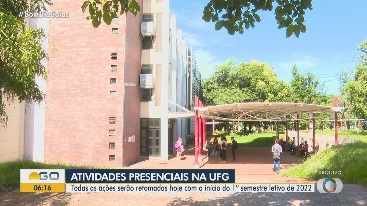 UFG retoma todas as atividades presenciais nesta quarta-feira | Goiás | G1