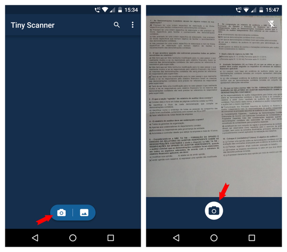 Como usar o celular como scanner com o app Tiny Scanner | Apps | TechTudo