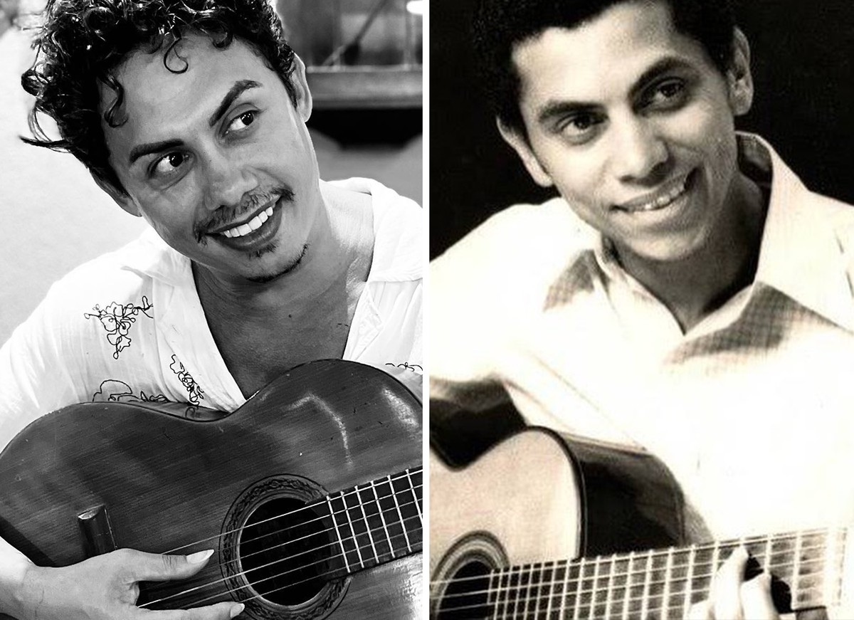 Silvero Pereira mostra sua semelhança com Paulinho da Viola | Notícias ...