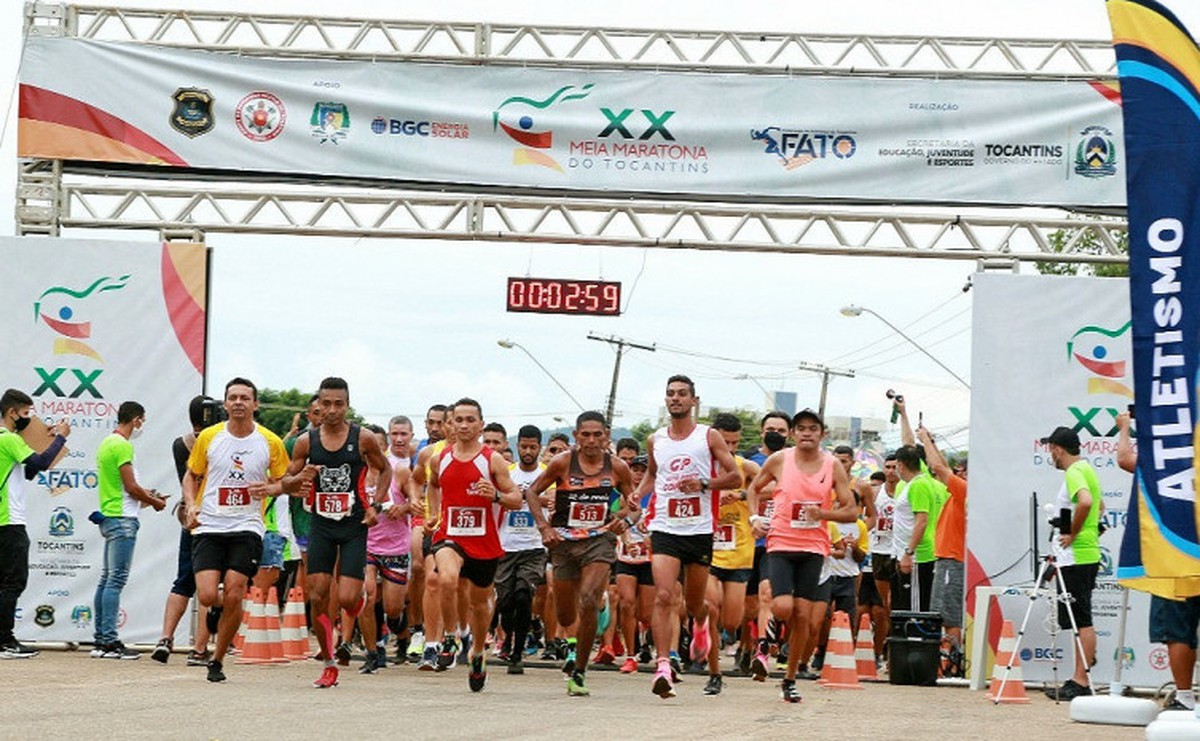 Data da XXI Meia Maratona do Tocantins é definida; saiba detalhes da ...