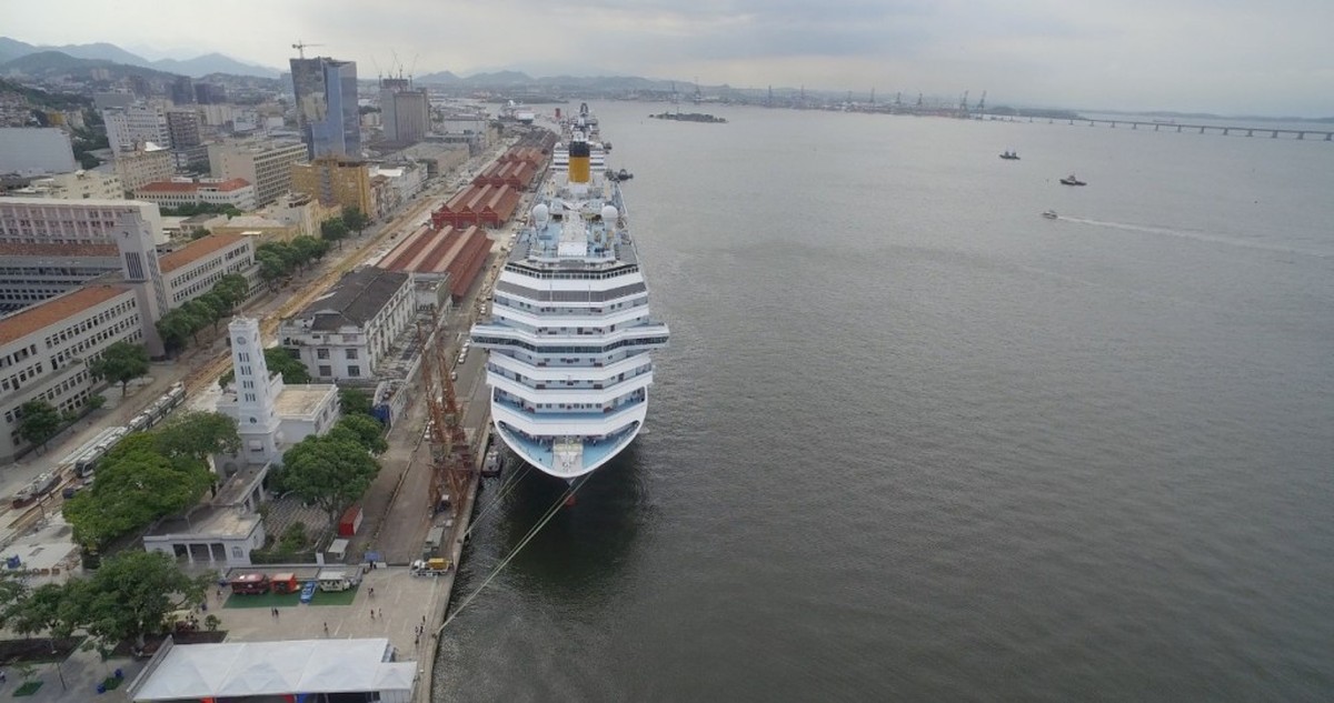 Píer Mauá recebe mais de 57 mil pessoas em transatlânticos neste fim de ...