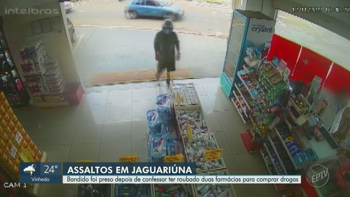 Homem é Detido Após Assaltar Farmácia Popular Em Jaguariúna Campinas