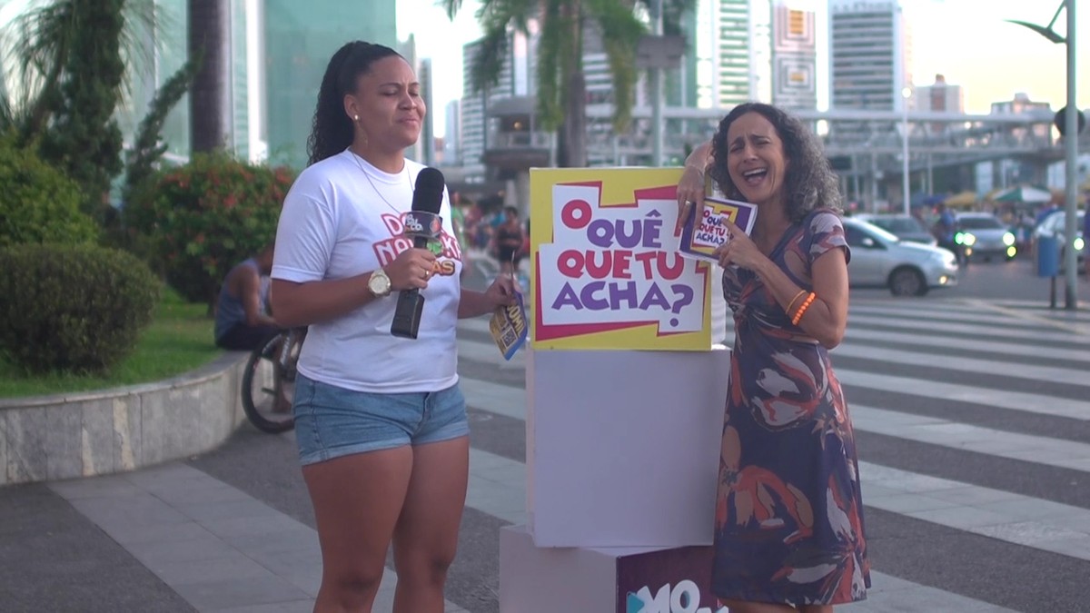 Maria Menezes volta às ruas com o quadro ‘O quê que tu acha?’ | Mosaico ...