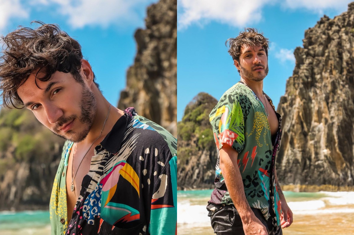 No aniversário, Eliezer posa em Noronha e brinca: "Anoto quem não me dá ...